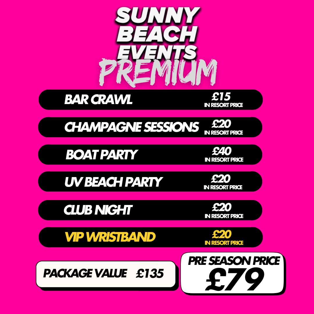 Sunny Beach Events, Tickets & Packages 2025 - Sunny Beach Nightlife ...